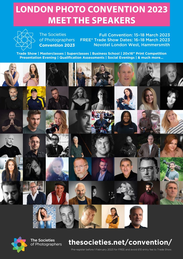 The Societies of Photographers 2023 London Photo Convention - Speaker ...