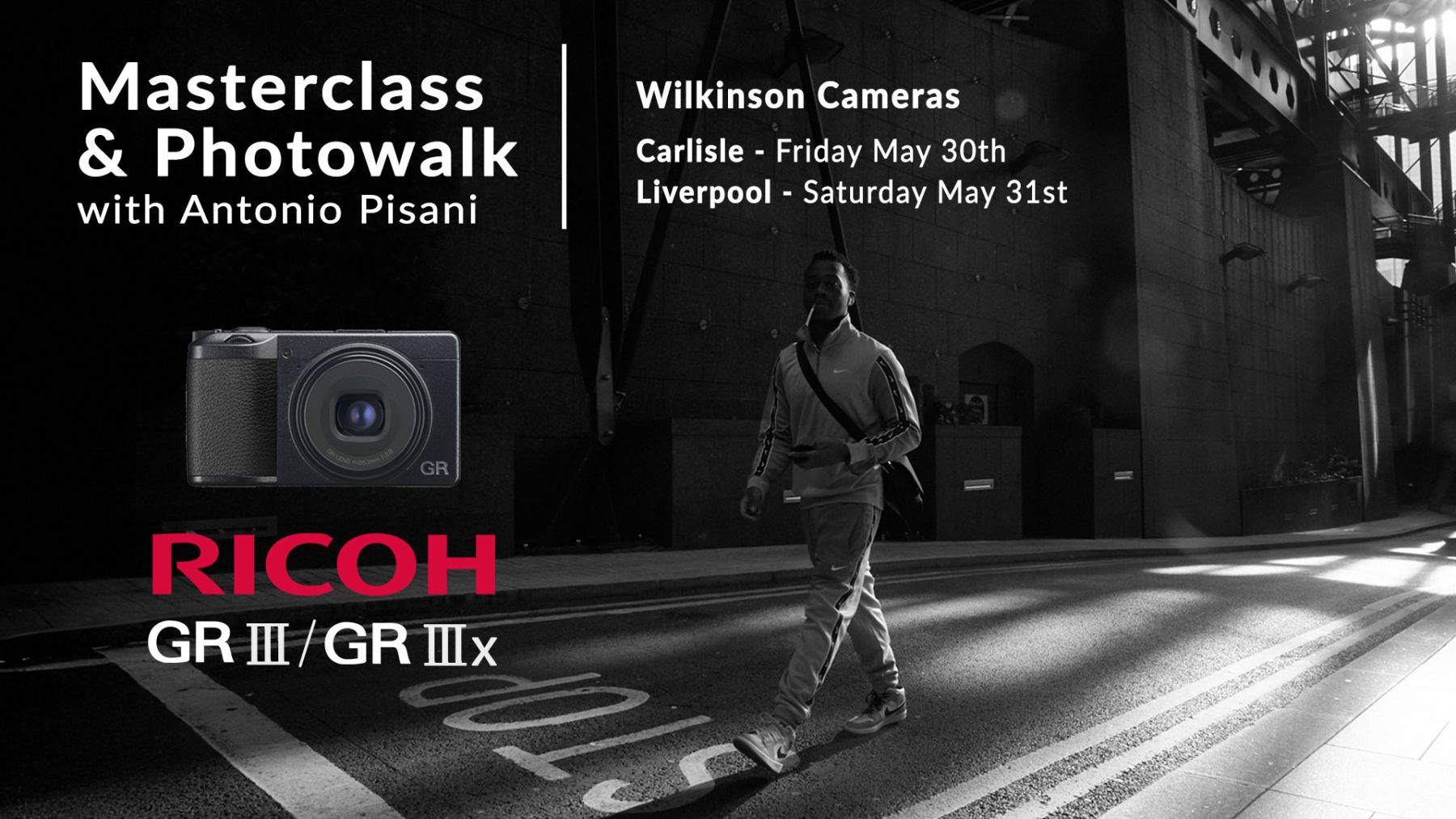 Wilkinson Cameras Announce Ricoh GR III / GR IIIx Masterclass ...